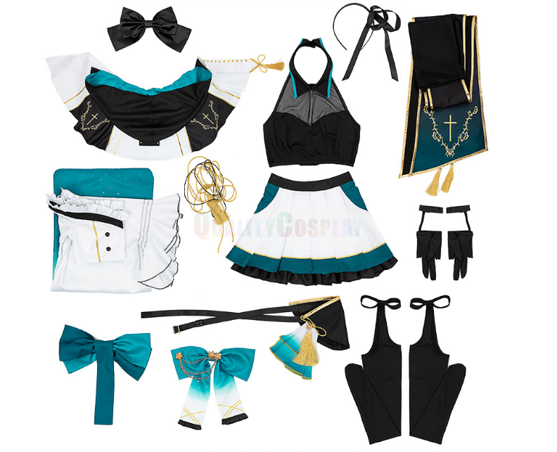 Hololive Vtuber Kaga Sumire Cosplay Costume - HQCOSPLAY