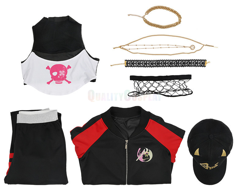 Hololive YouTuber Vtuber Mori Calliope MC Cosplay Costume - HQCOSPLAY