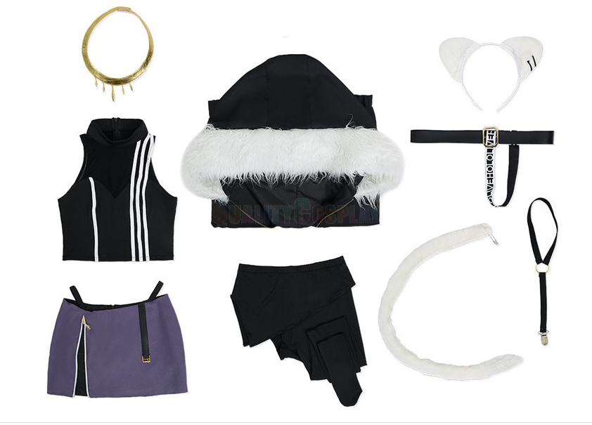 Hololive YouTube Vtuber Shishiro Botan Cosplay Costume - HQCOSPLAY