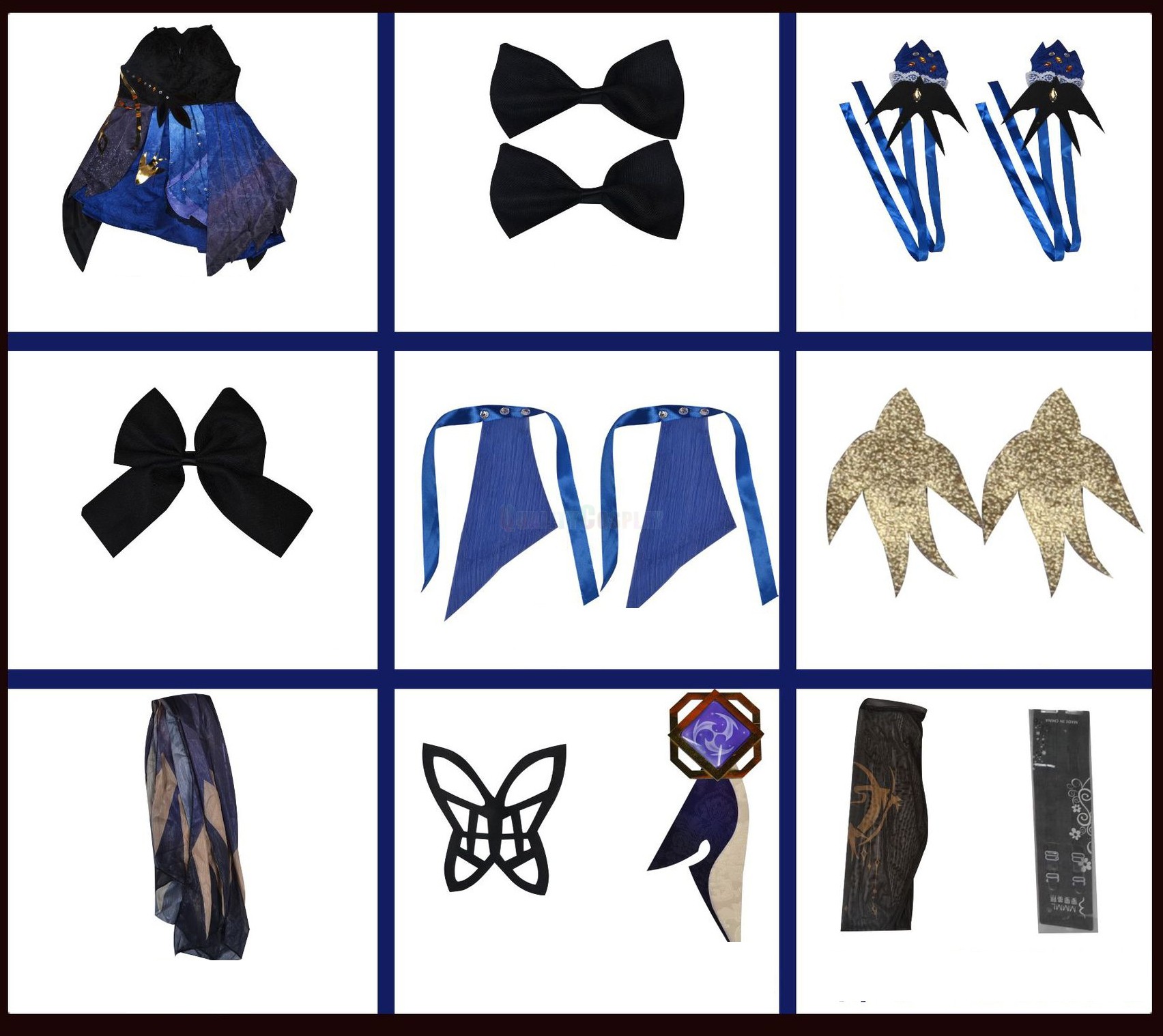 Ready to Ship Genshin Impact Opulent Splendor Skin Keqing Cosplay ...