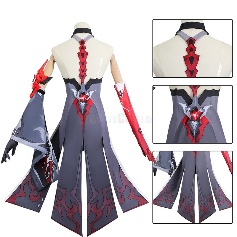 Honkai: Star Rail Raiden Bosenmori Mei Acheron Cosplay Costume - HQCOSPLAY