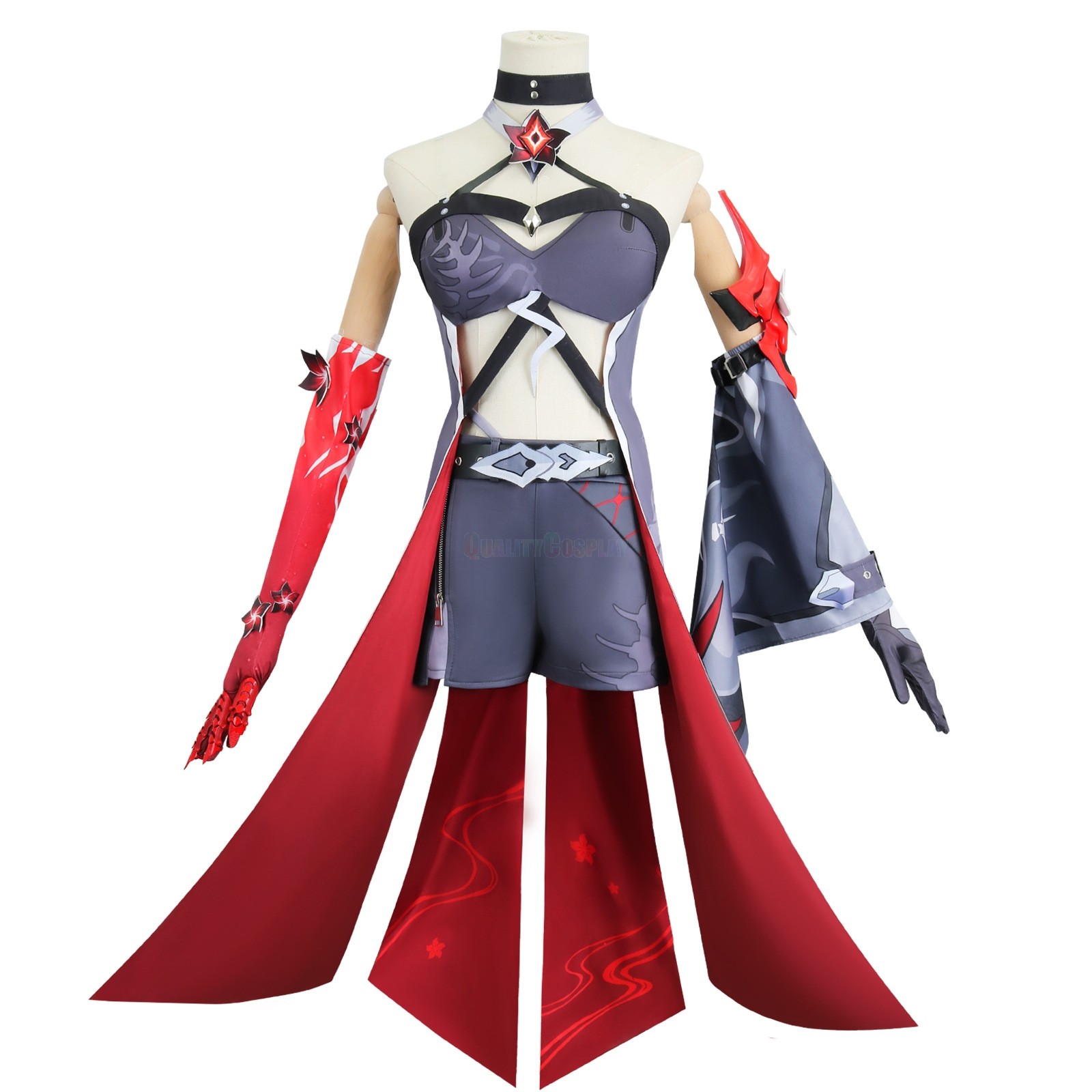 Honkai: Star Rail Raiden Bosenmori Mei Acheron Cosplay Costume - HQCOSPLAY