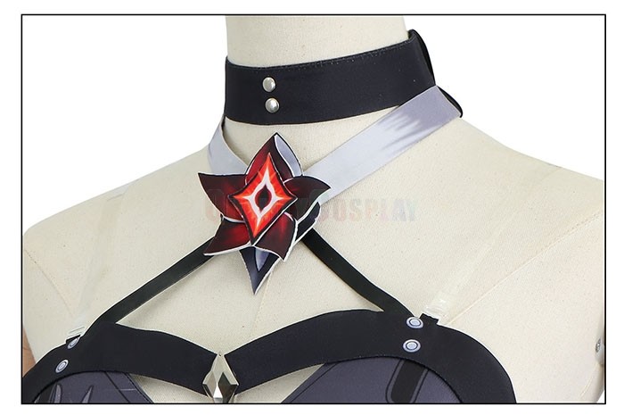 Honkai: Star Rail Raiden Bosenmori Mei Acheron Cosplay Costume - HQCOSPLAY