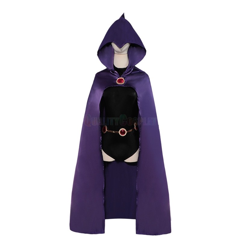 Halloween Costume Teen Titans Raven Cosplay Costume - HQCOSPLAY