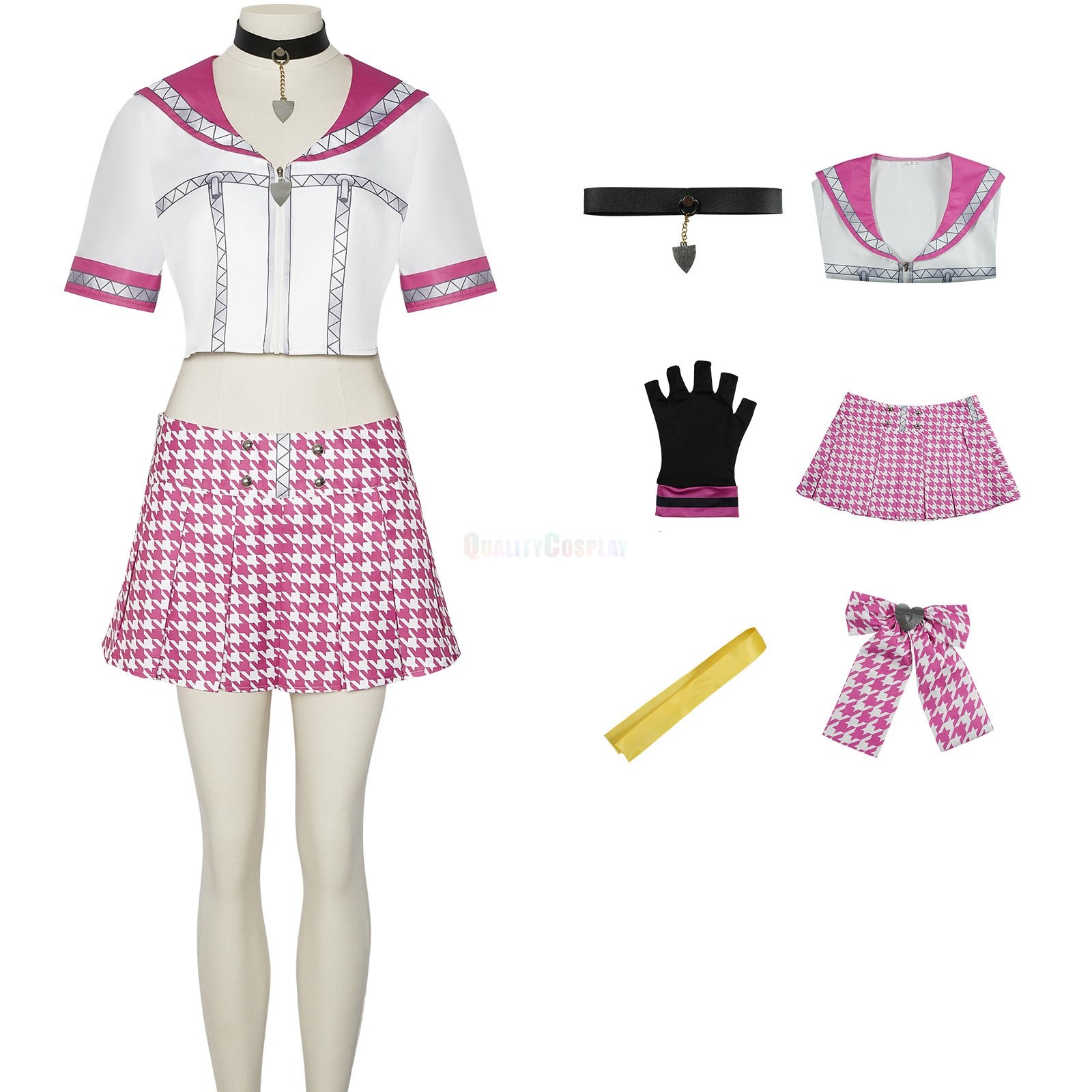 Persona 4 Rise Kujikawa Dancing Suit Halloween Cosplay Costume - HQCOSPLAY