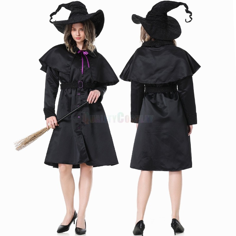 Halloween Robe Mage Wizard Family Matching Cosplay Costume - HQCOSPLAY