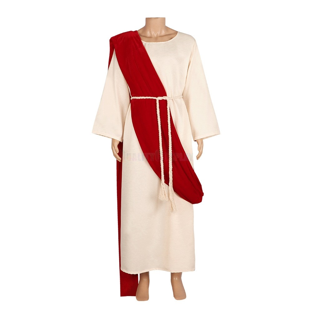 Medieval Roman Greek King Missionary Robe Halloween Cosplay Costume ...