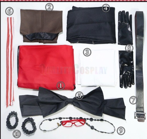 Black Butler II Ronald Knox Cosplay Costume - HQCOSPLAY