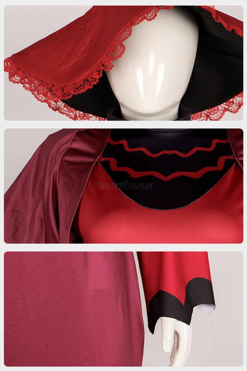 Halloween Female Costumes Hazbin Hotel Rosie Cosplay Dress Suit - HQCOSPLAY