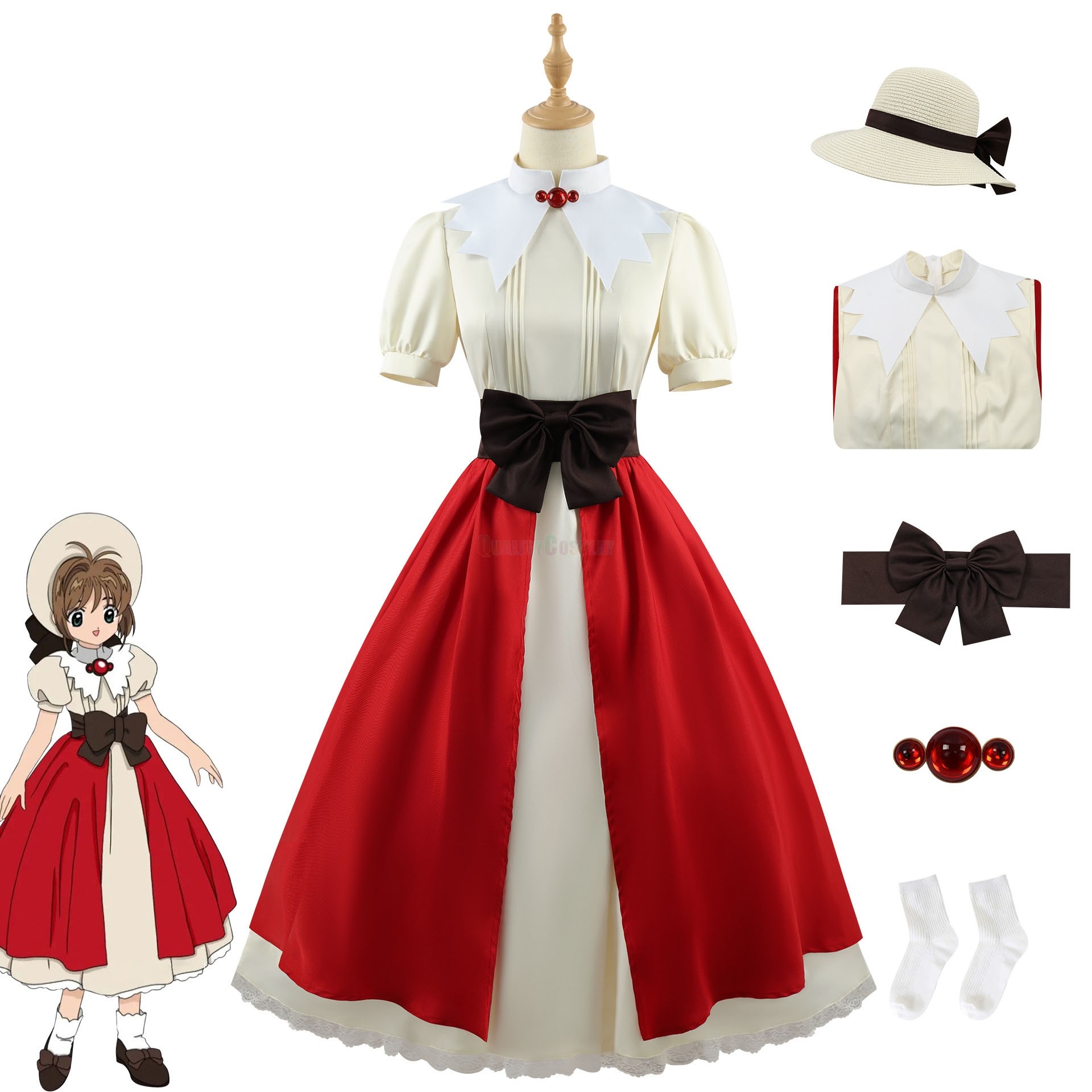 Cardcaptor Sakura Cosplay Dress A Gift of Great-grandfather - HQCOSPLAY