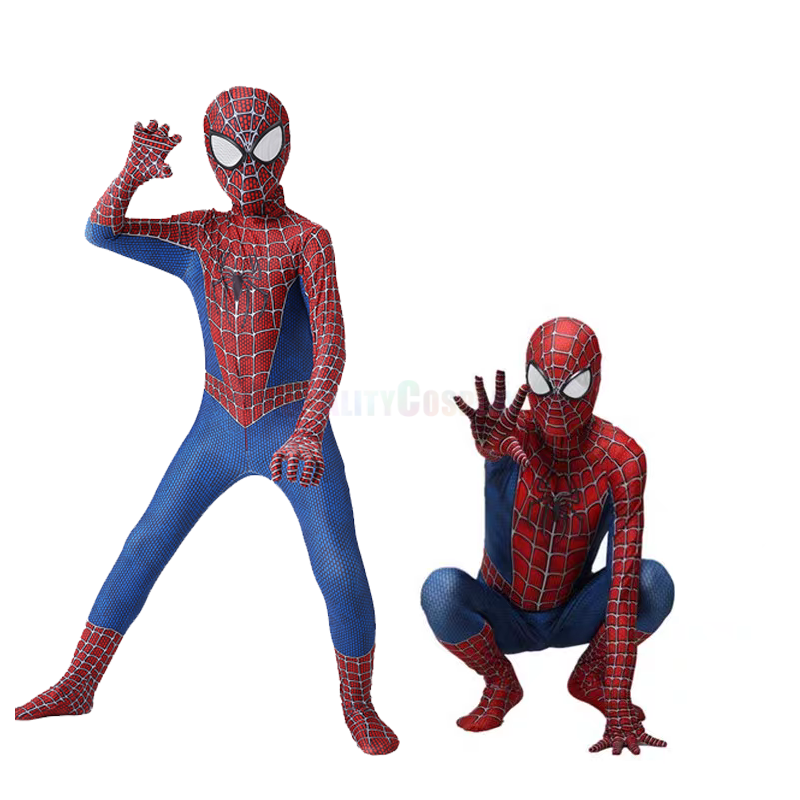 Spider-Man Sam Raimi Cosplay Suit Halloween Parent-Child Cosplay ...