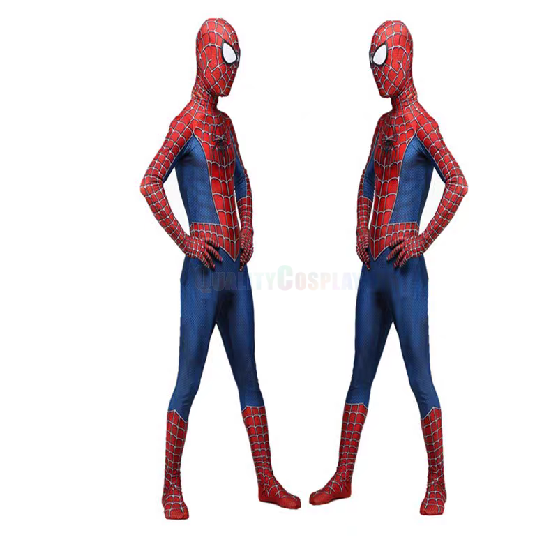 Spider-Man Sam Raimi Cosplay Suit Halloween Parent-Child Cosplay ...