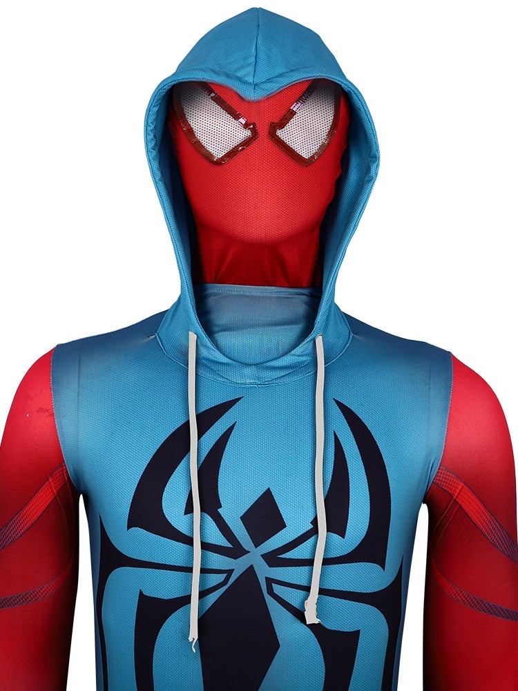 Halloween Superhero Family Costume Scarlet Spider Ben Reilly Cosplay ...