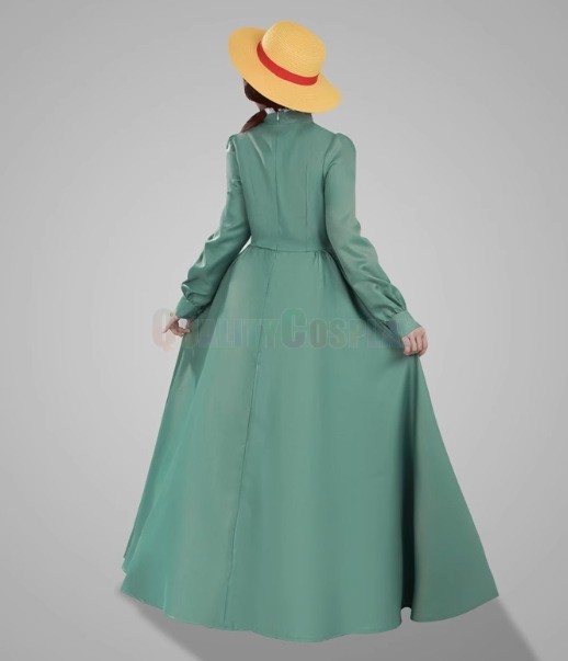 Anime Howl's Moving Castle Sophie Cosplay Dress Halloween Female ...