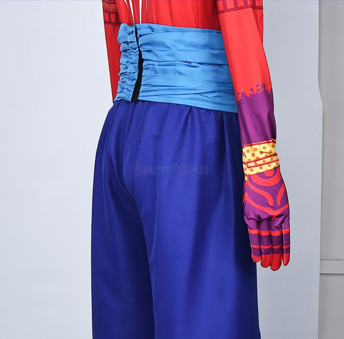 Spider-Man India Pavitr Prabhakar Cosplay Suit Halloween Marvel Spider ...