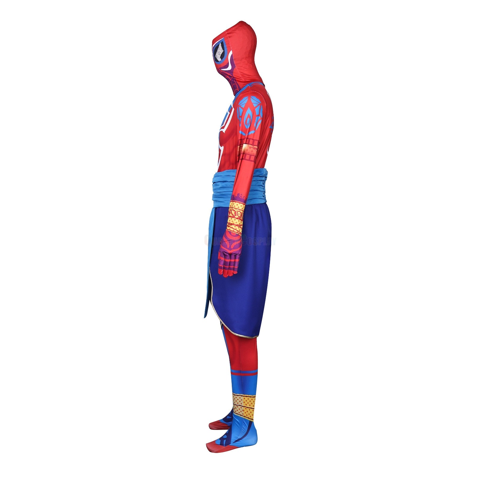 Spider-Man India Pavitr Prabhakar Cosplay Suit Halloween Marvel Spider ...