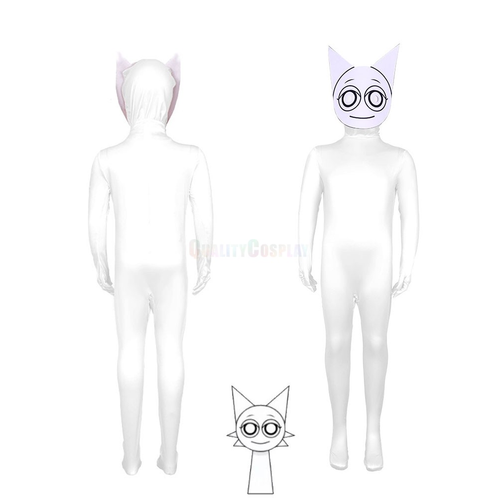 Halloween Sprunki Incredibox Wenda Jumpsuit Parent-child Cosplay ...