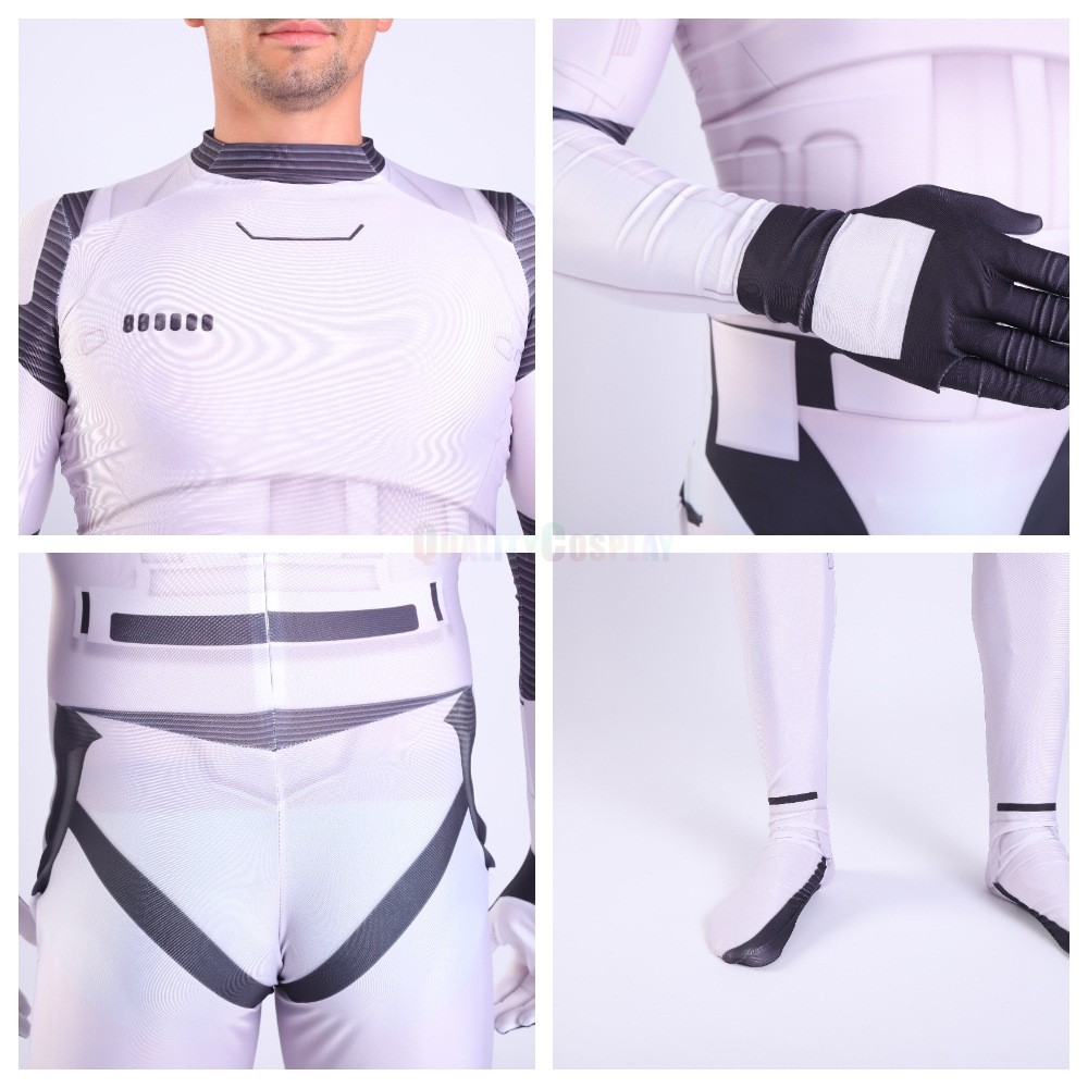 Star Wars Stormtrooper 3D Printed Jumpsuit Halloween Parent-child ...