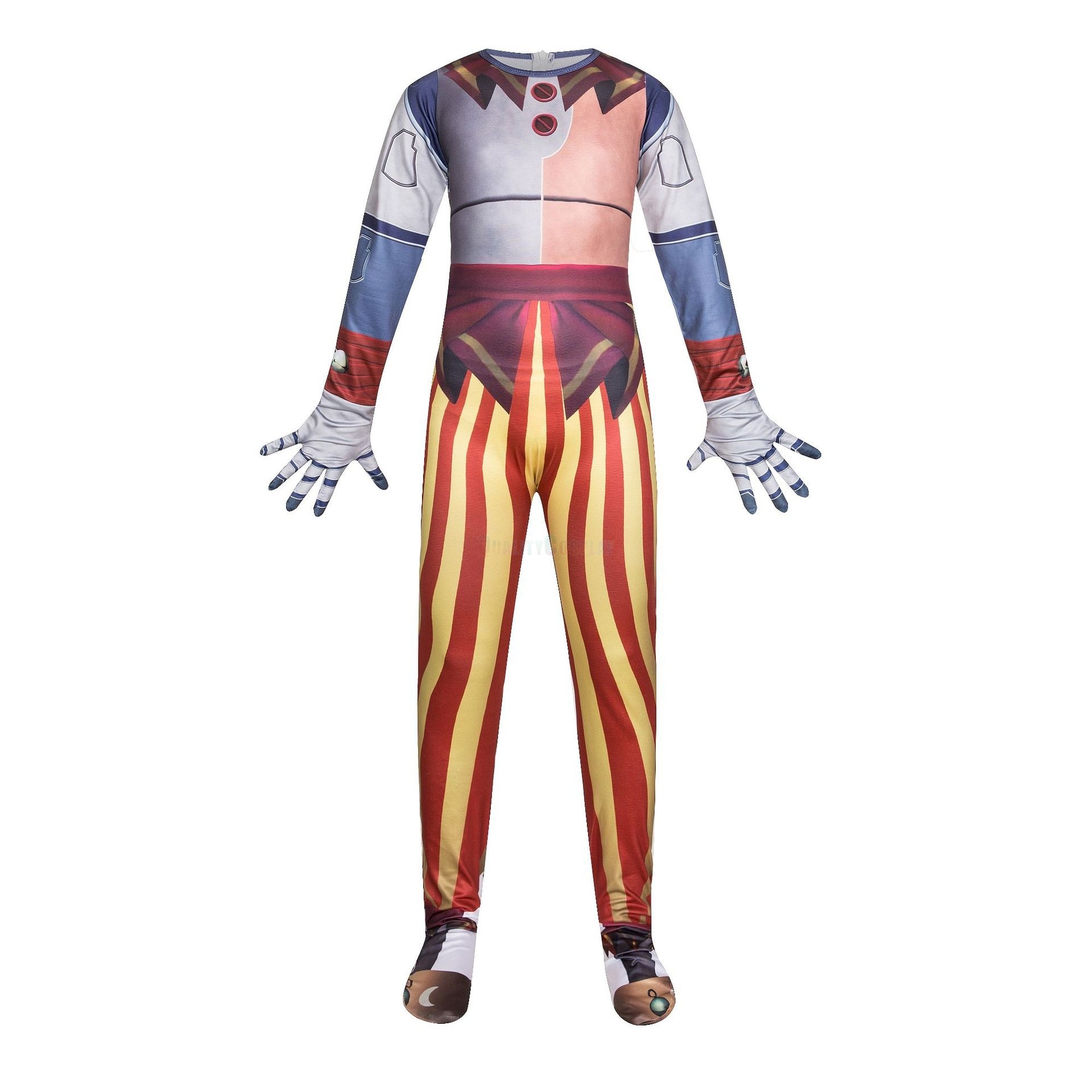 Five Nights at Freddy's Security Breach Sundrop Cosplay Jumpsuit For ...