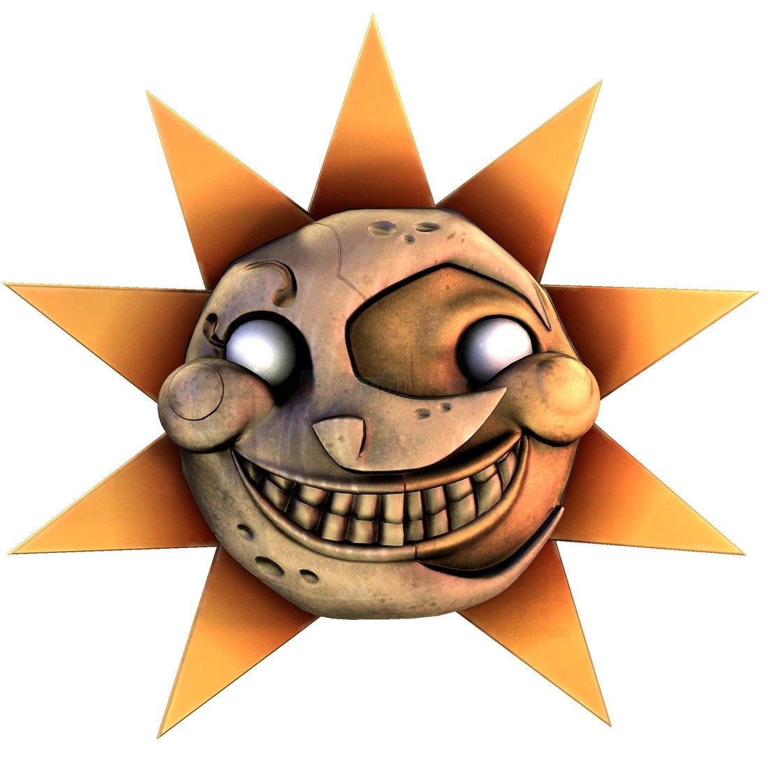 Five Nights at Freddy's Security Breach Sundrop Cosplay Jumpsuit For ...