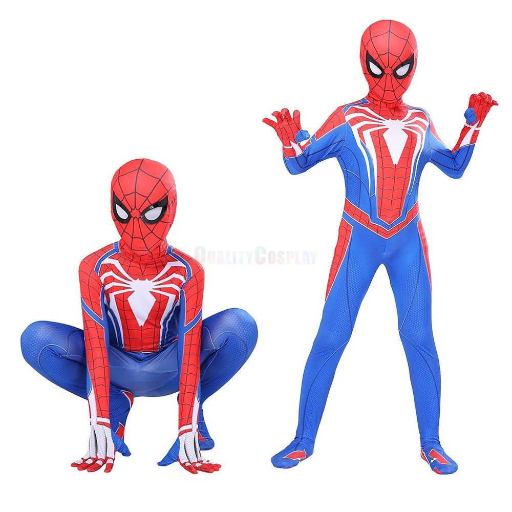 Super Speed Spider-Man Jumpsuit Halloween Parent-Child Cosplay ...