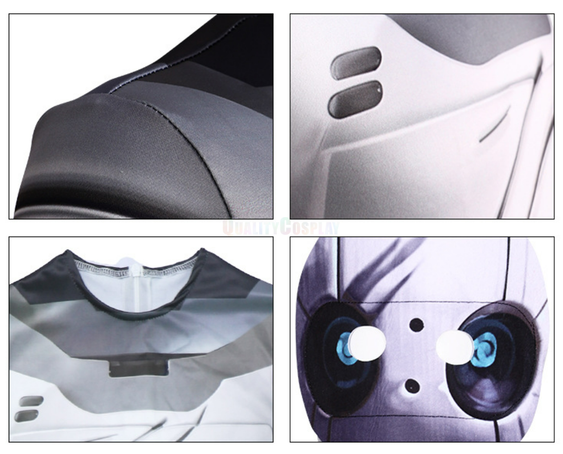 The Wild Robot Onesie Halloween Cosplay Costume For Adult & Kids ...