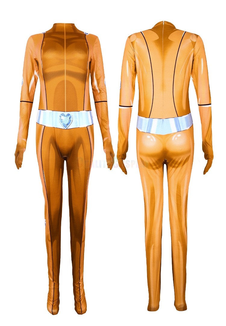 Totally Spies Group Clover Alex Sam Mandy Cosplay Jumpsuit Halloween ...