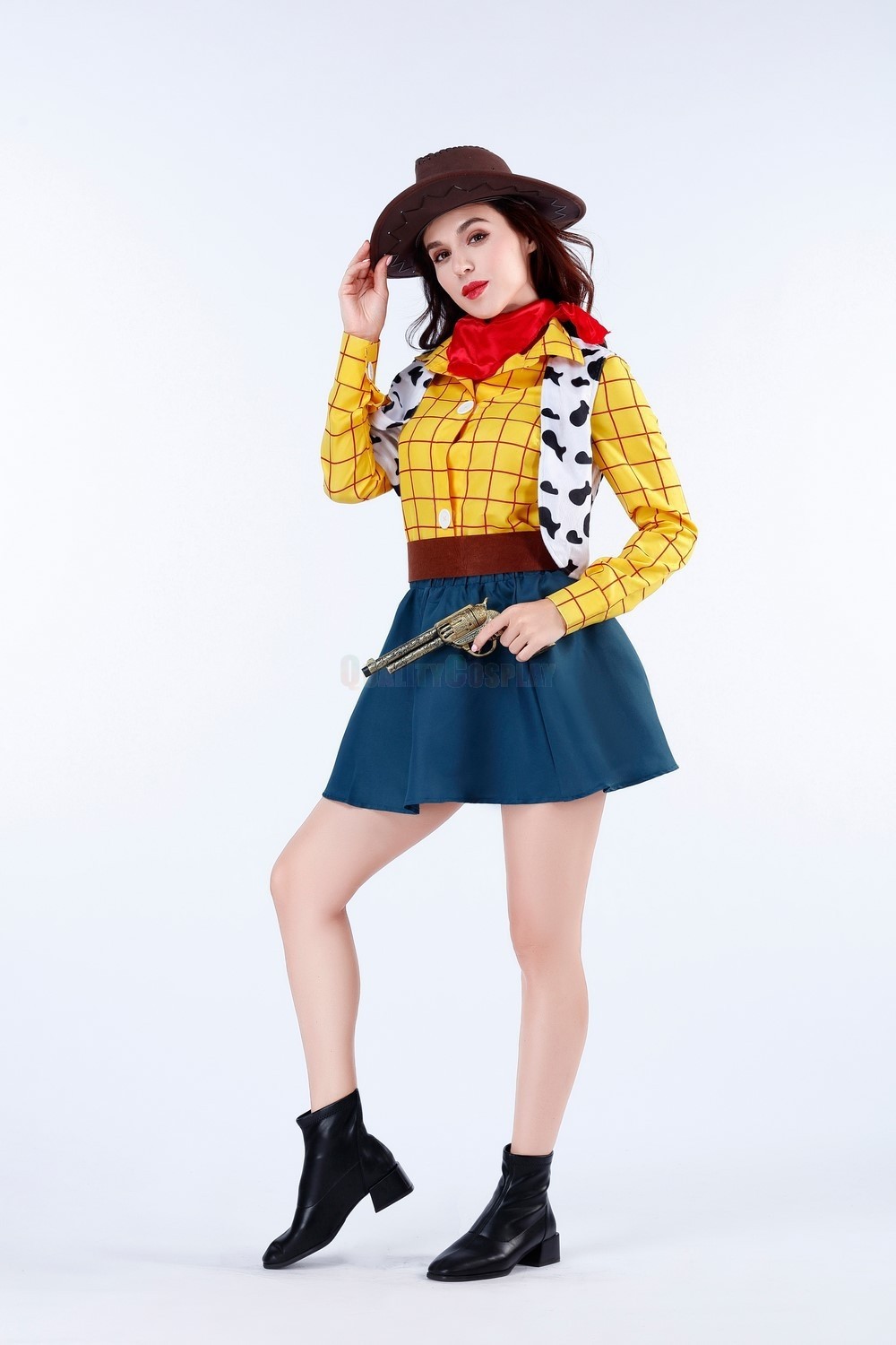 Toy Story Woody Couples Matching Halloween Cosplay Costume - HQCOSPLAY