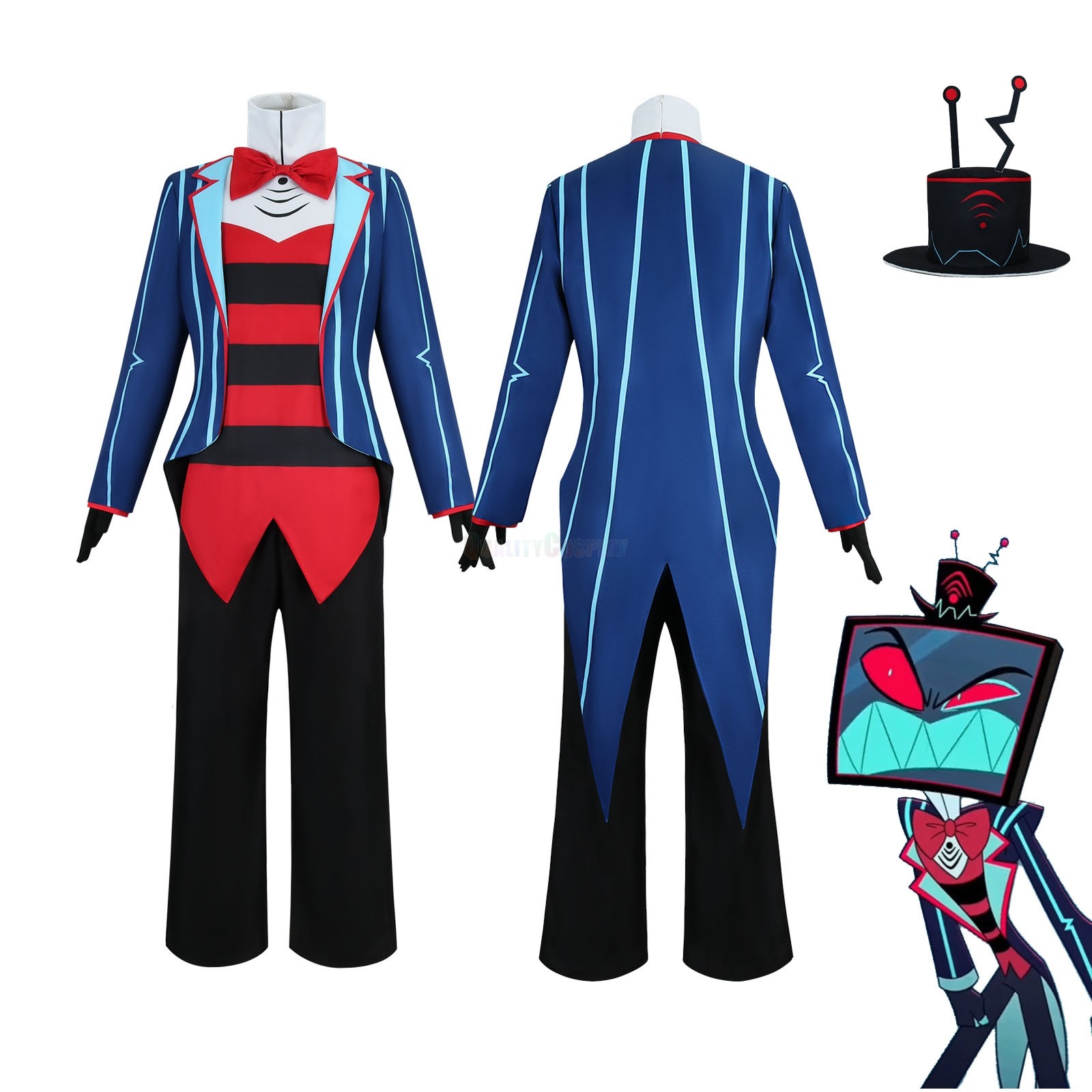 Hazbin Hotel TV Devil Walker Cosplay For Halloween Adult Costume ...