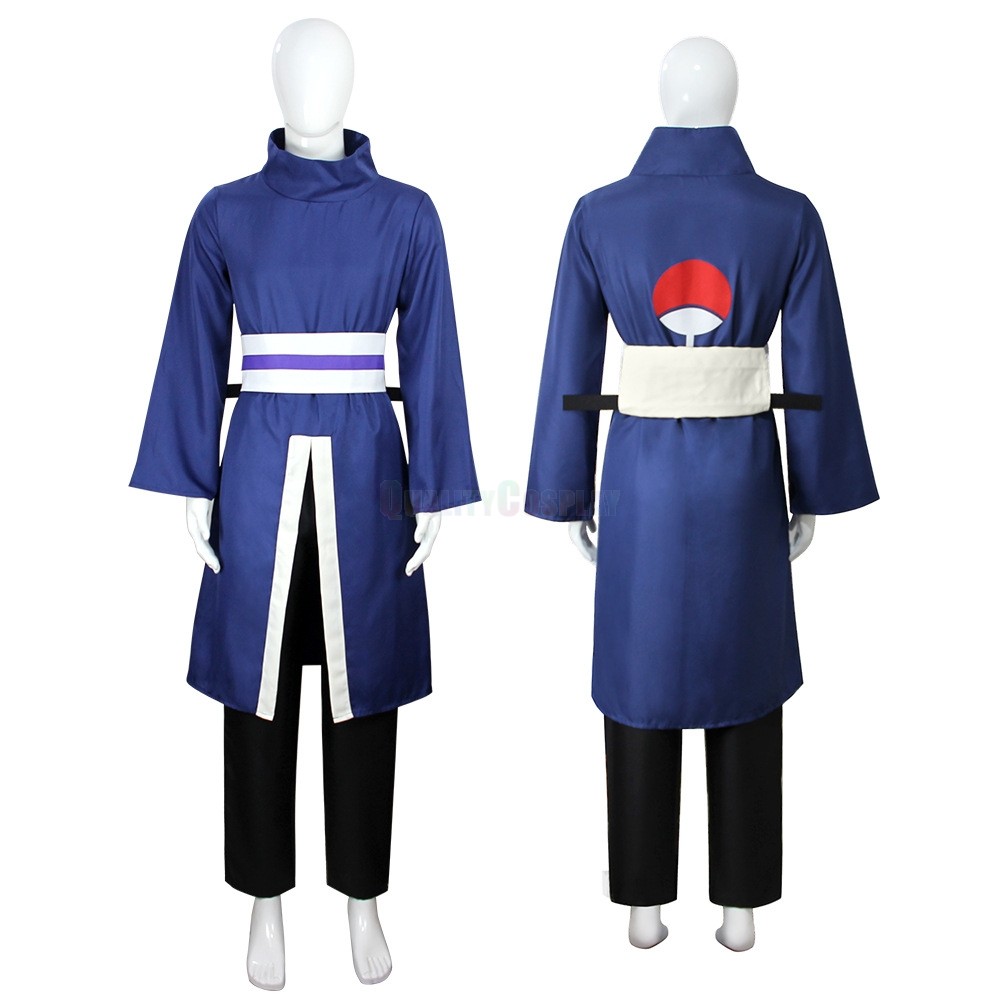 Naruto Shippuden Uchiha Obito Cosplay Suit Halloween Costume - HQCOSPLAY