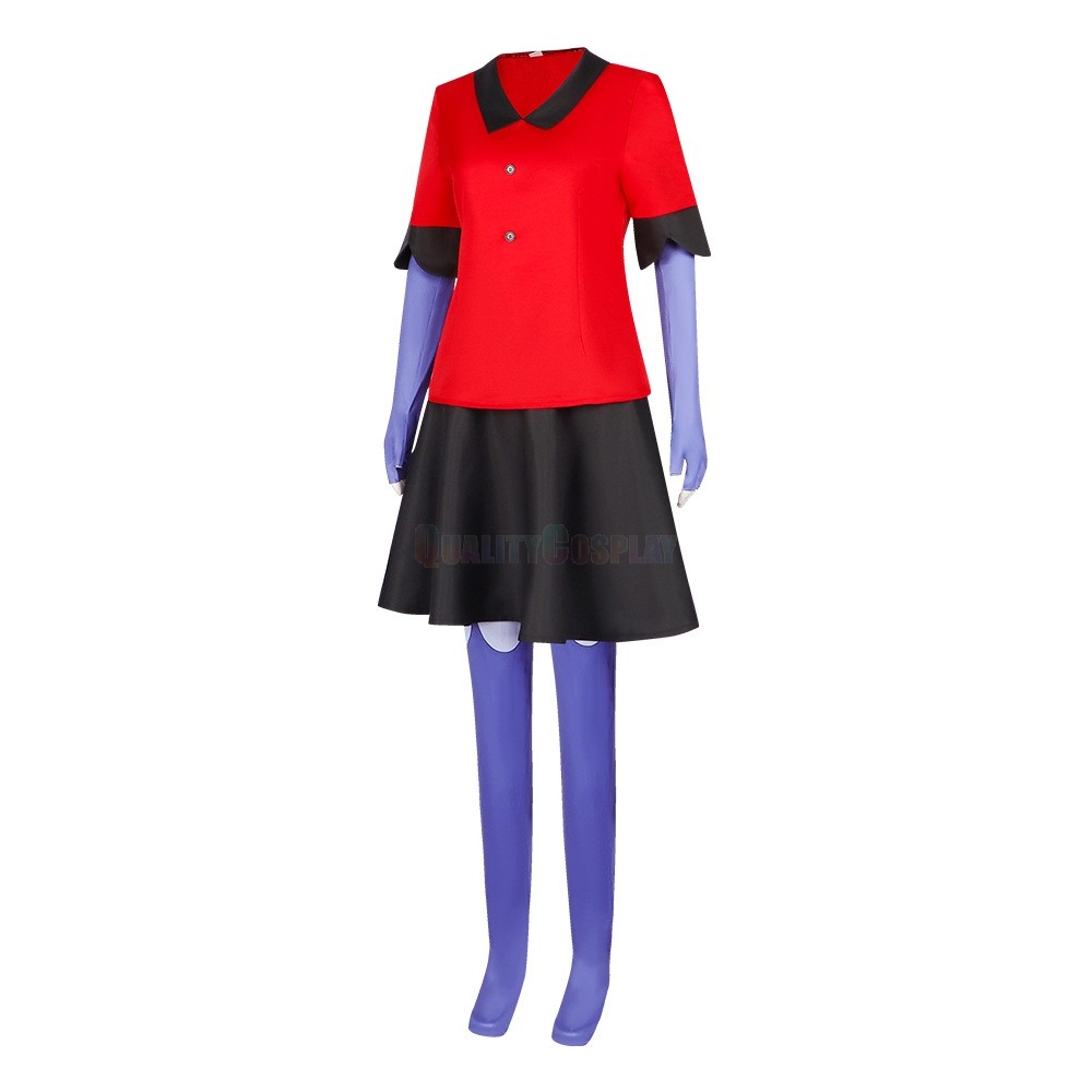Hazbin Hotel Vaggie Cosplay Suit For Halloween Adult Female Costumes ...