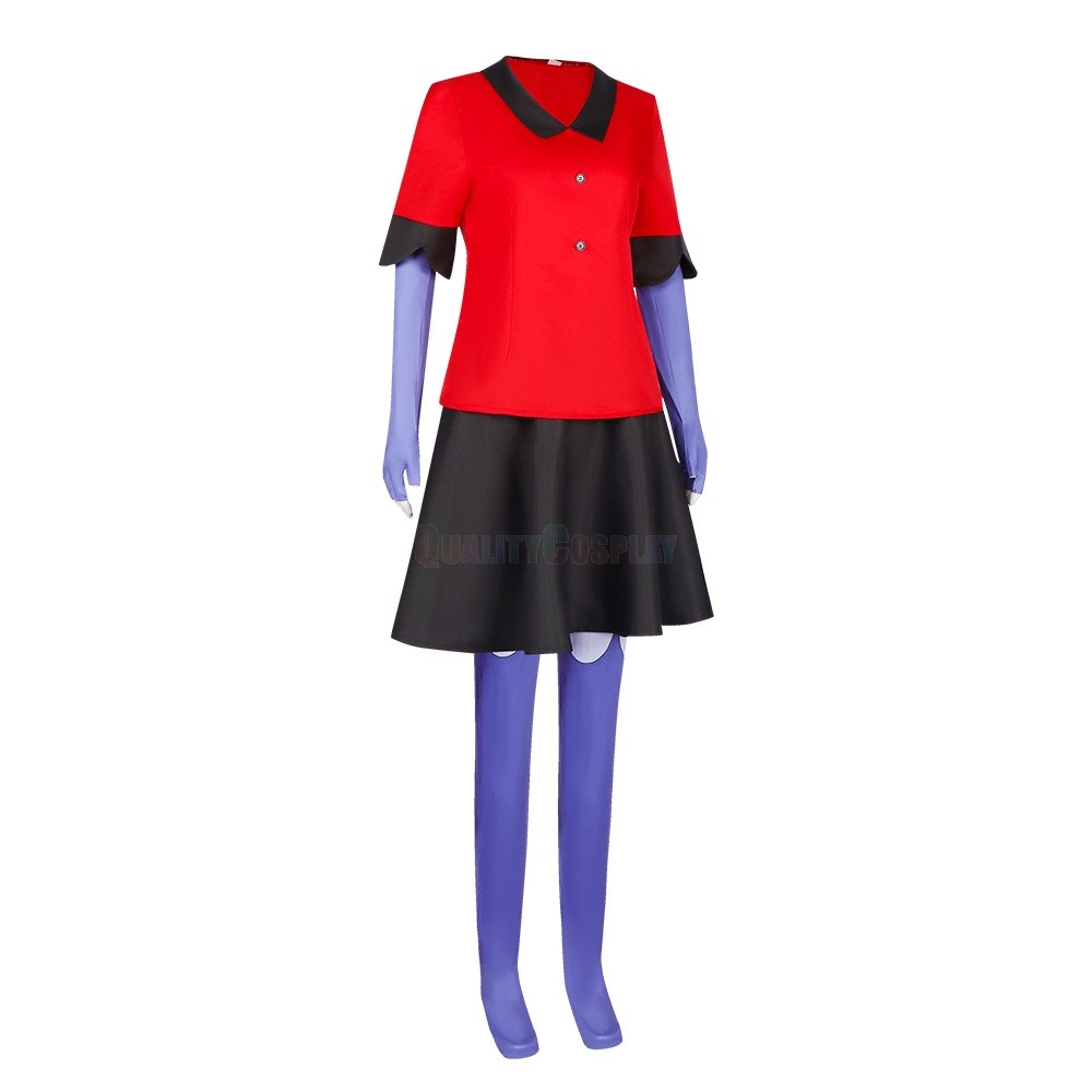 Hazbin Hotel Vaggie Cosplay Suit For Halloween Adult Female Costumes ...