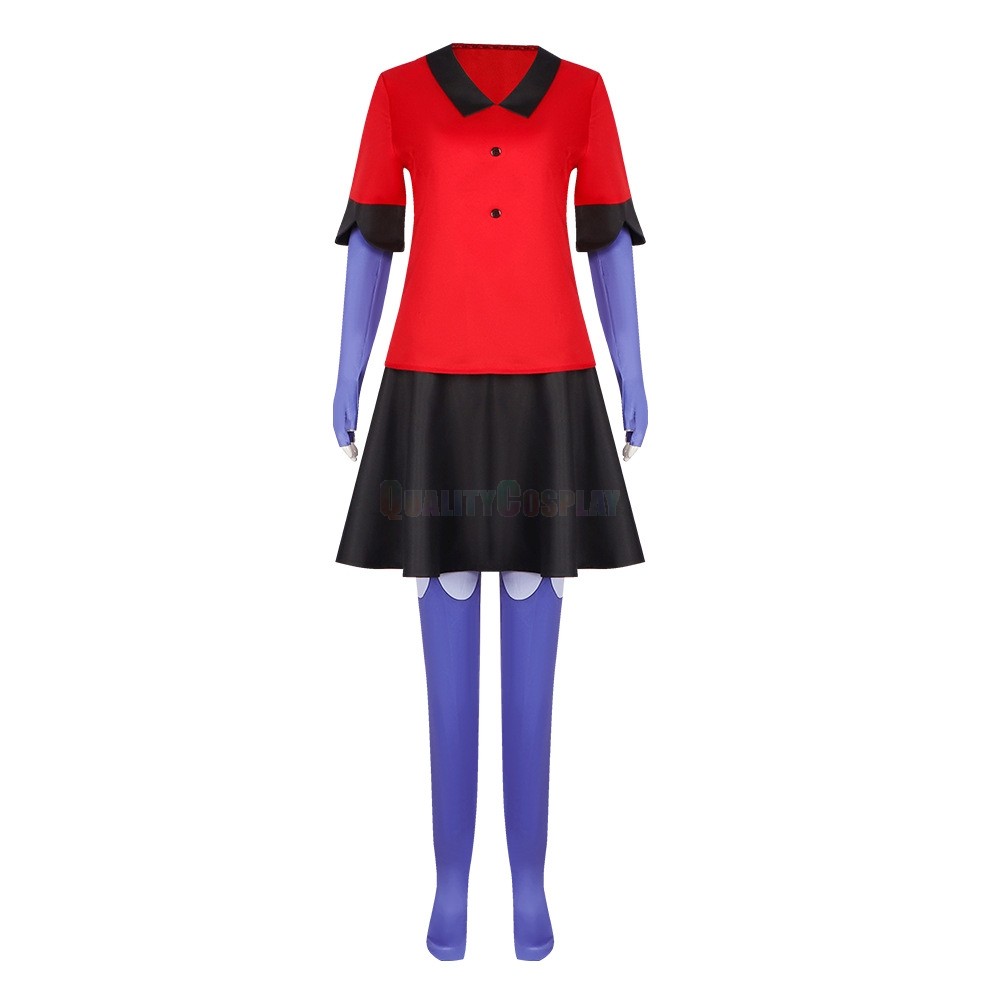 Hazbin Hotel Vaggie Cosplay Suit For Halloween Adult Female Costumes ...