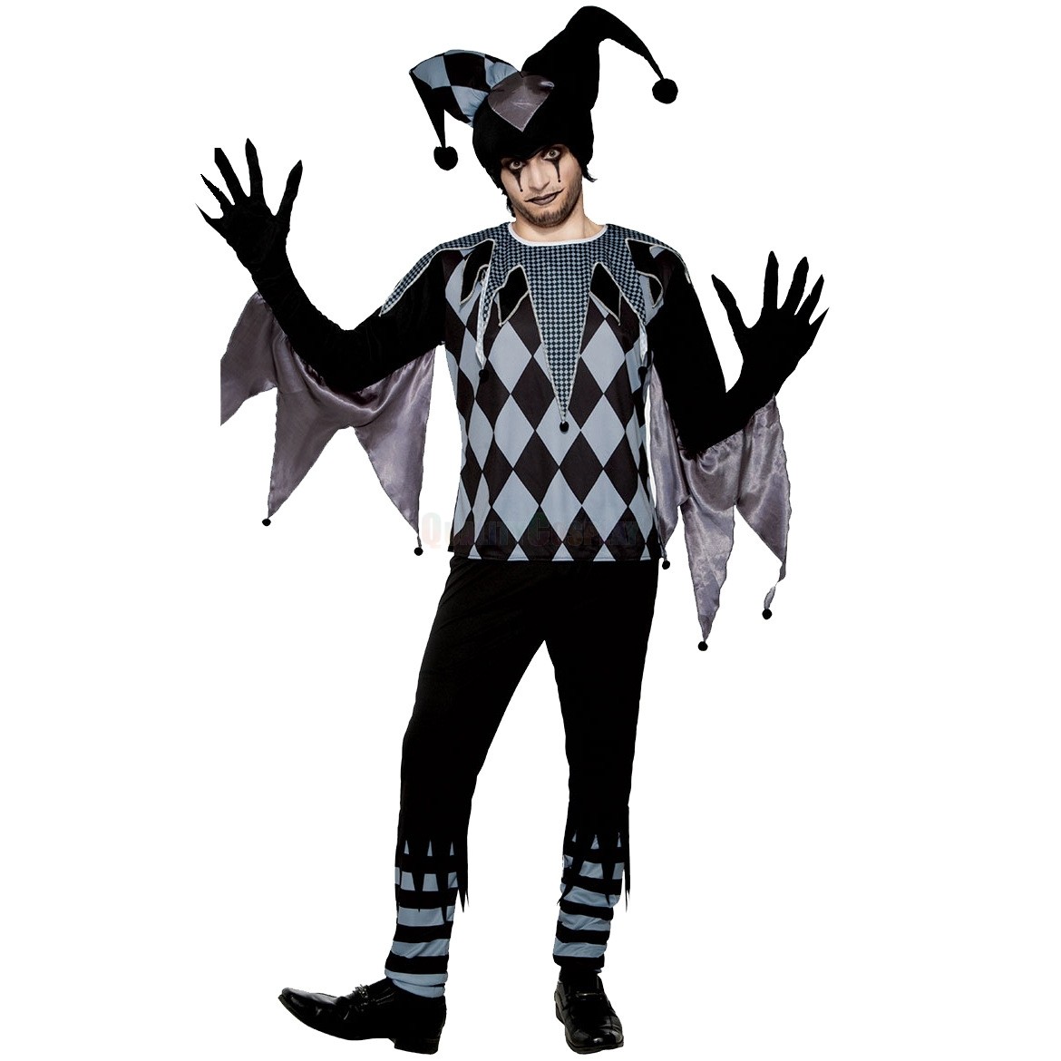 Halloween Circus Thriller Cosplay Vampire Clown Couples Matching ...