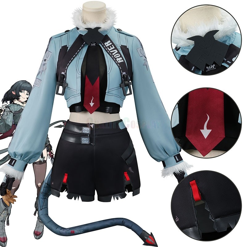 Zenless Zone Zero Jane Doe Cosplay Costume - HQCOSPLAY