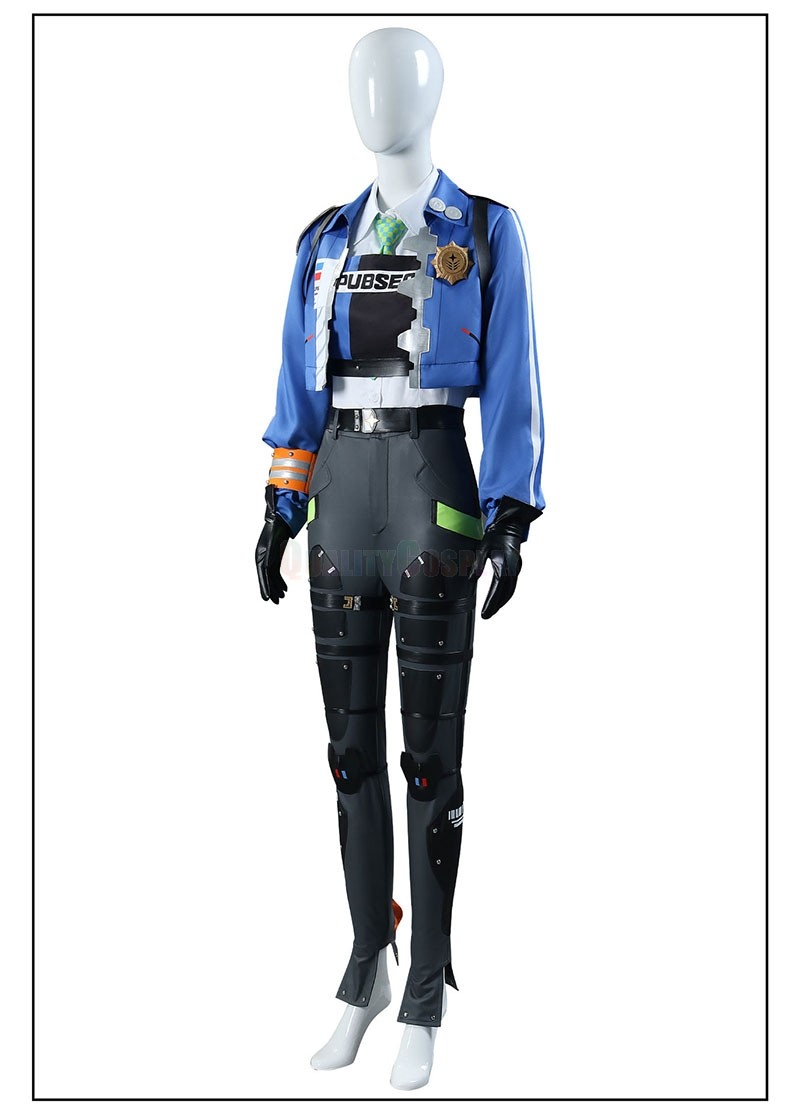 Zenless Zone Zero Criminal Investigation Team Zhu Yuan Cosplay Costume ...