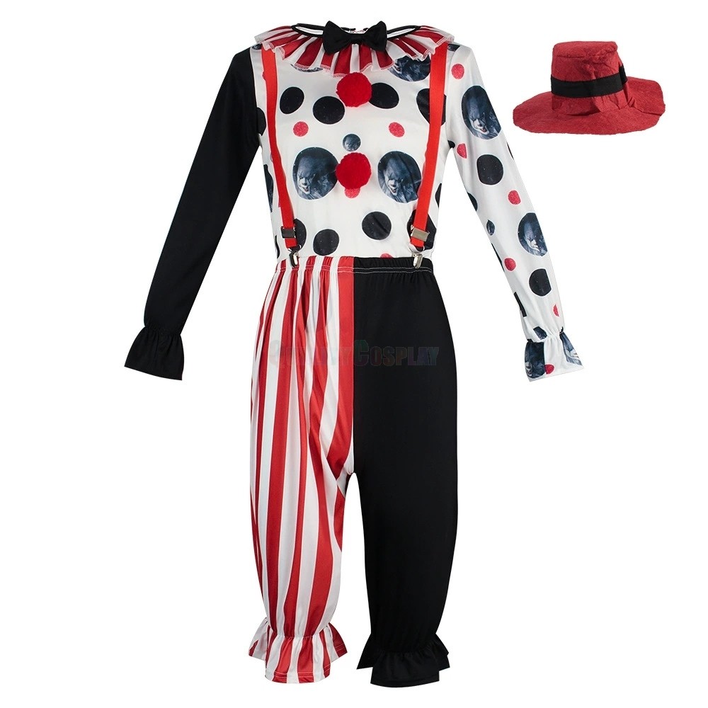 Halloween Circus Zombie Clown Party Cosplay Costume - HQCOSPLAY